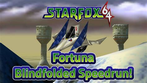 Star Fox 64 Blindfolded Il Speedrun Fortuna In 2 39 Youtube