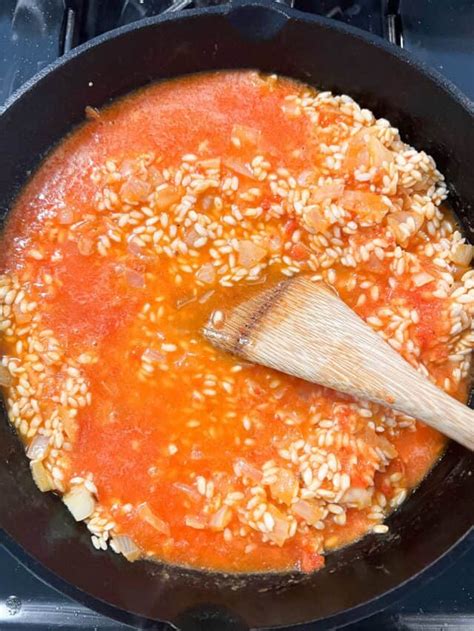 Creamy Roasted Red Pepper Risotto A Nourishing Plate