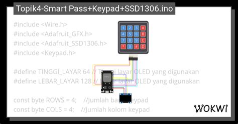 Topik4 Smart Passkeypado Wokwi Esp32 Stm32 Arduino Simulator