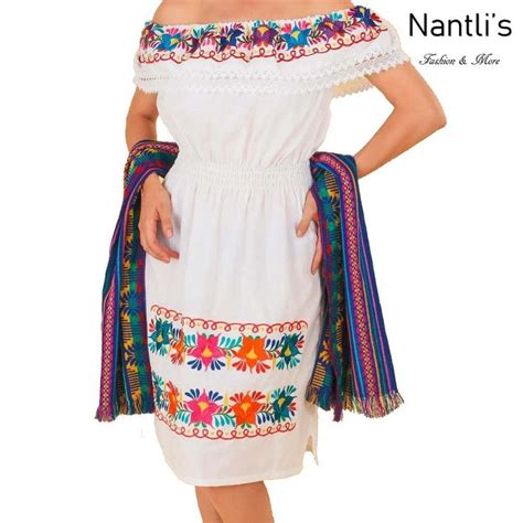 Vestido Bordado Tm 77312 Embroidered Dress Embroidered Dress White