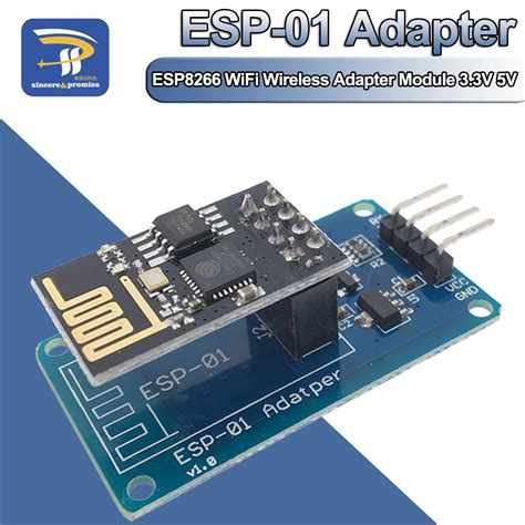 Esp8266 Esp 01 Serial Wifi Wireless Adapter Module 33v 5v Esp01