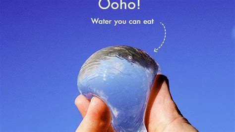 Are You Ready For Edible Water Bottles London Based Students Design Water That Can Be Eaten Are You Ready For Edible Water Bottles London Based Students Design Water That Can Be Eaten