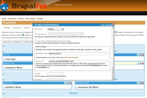 Adding The Google Custom Search To The Front Page Panel Download Scientific Diagram