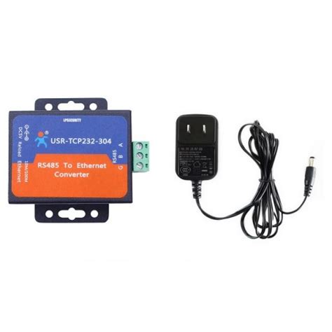 Industrial RS To Ethernet Converter USR TCP Power Adapter Included
