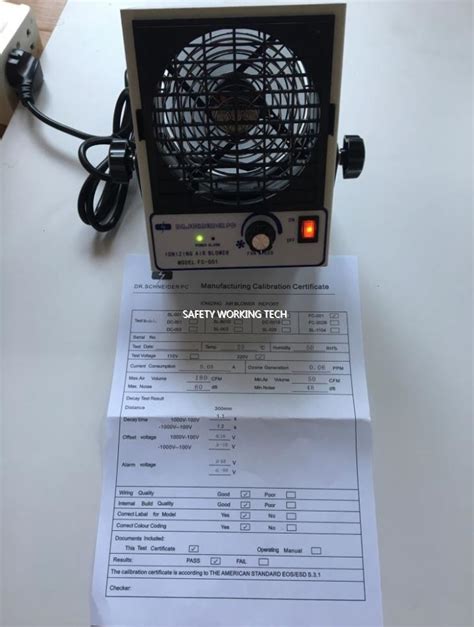 China Anti Static Ionizing Air Fan Suppliers Harga Murah Anti Static