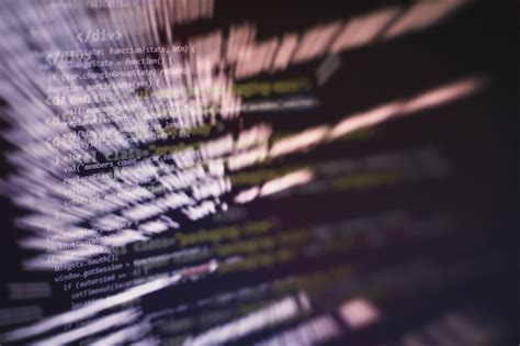 premium photo closeup developing programming and coding technologies developer working on web