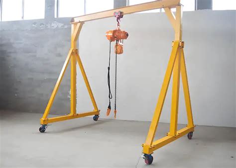 Portable Gantry Crane Manual Vs Electric Travelling Systems