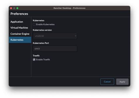 kubernetes error rancher desktop 1 6 0 darwin x64 error starting