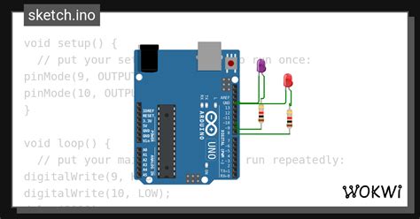 Wokwi Online ESP STM Arduino Simulator