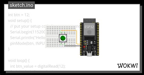 Esp32btn Wokwi Esp32 Stm32 Arduino Simulator