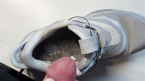 Creamy Cumshot Into My Very Stinky Nike Bb Adapt Sneakers