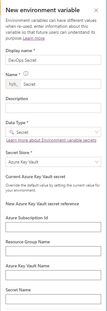 Using Azure Key Vault To Store Secrets For Use In Environment Variables