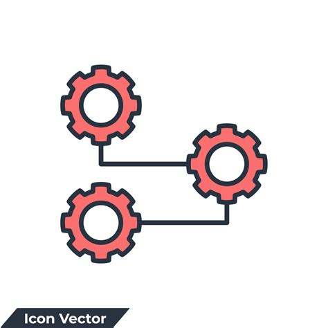 Progress Icon Logo Vector Illustration Progress Symbol Template For