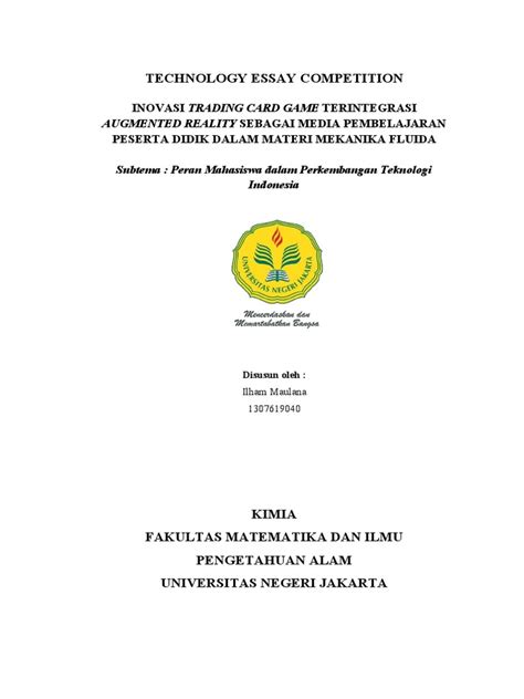 Tec Ilham Maulana Inovasi Trading Game Unj Pdf