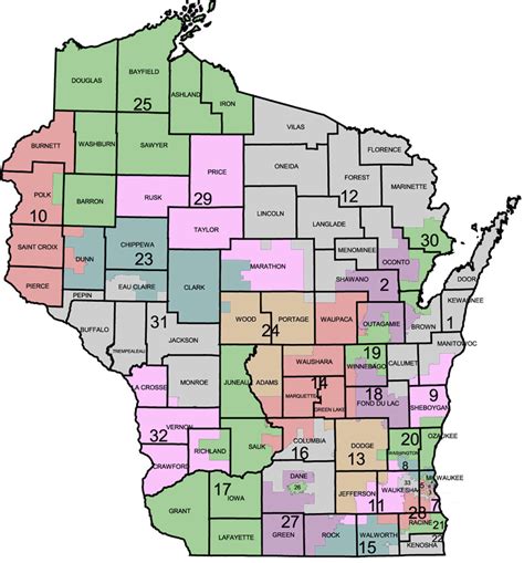 Wis Zip Codes Map