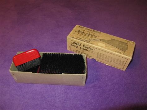 четка за прах в оригинална опаковка Антиквариат Варна Стар комплект за почистване на д