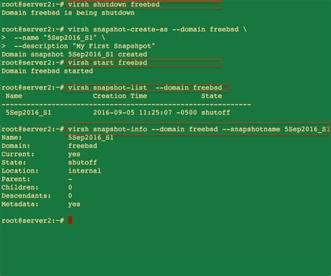 How To Create Snapshot In Linux KVM VM Domain NixCraft