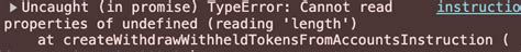 Spl Token How To Fix This Error Typeerror Cannot Read Properties Of