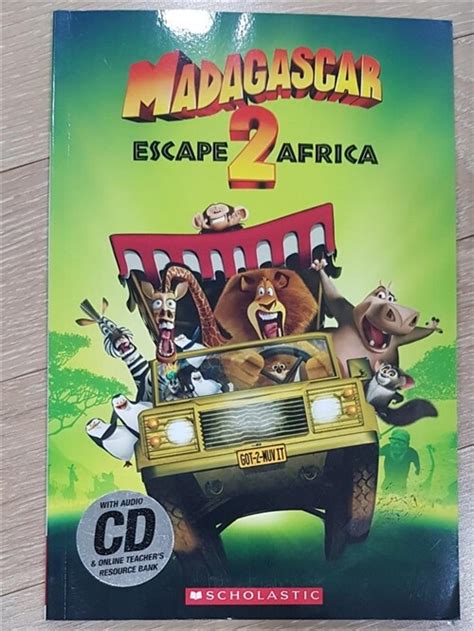 중고 Madagascar 2 Escape Africa Book Cd 알라딘