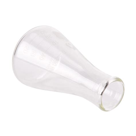 50ml Clear Lab Conical Flask Glass Scientific Safe Grandado