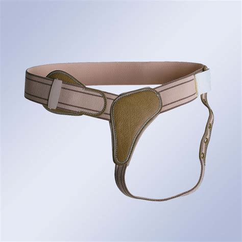 Rinforced Truss With Buckle Fastening Bilateral Inguinal Hernia