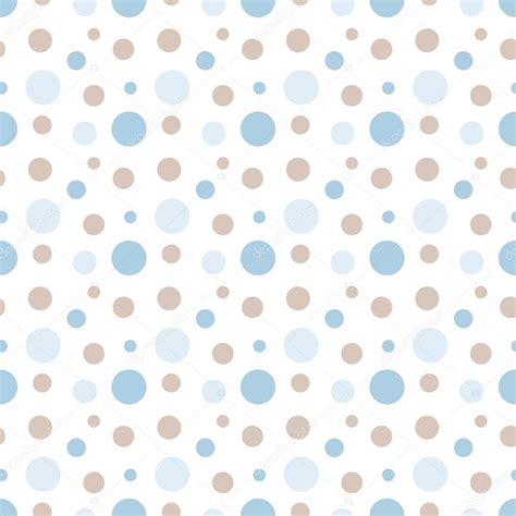 파란색 갈색 및 흰색 현대 폴카 도트 패턴 매끄러운 질감 배경 — 스톡 벡터 © Roma5189 108871424