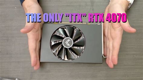 The Only Itx 4070 Card That Exists Unboxing And First Look Zephyr