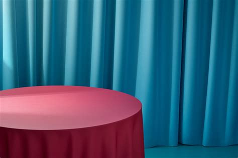 파란색 커튼에 빨간색 테이블 그림자 뉴트로 디저트 배경 일러스트 및 사진 무료 다운로드 Pngtree