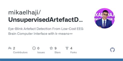 Github Mikaelhajiunsupervisedartefactdetection Eye Blink Artefact Detection From Low Cost