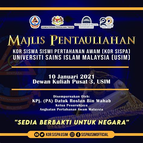 Kor Sispa Usim Majlis Pentauliahan Kor Siswa Siswi Facebook