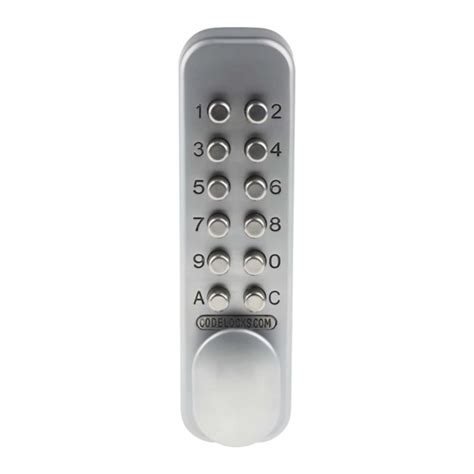 CODELOCKS CL160 INSTRUCTIONS Pdf Download ManualsLib