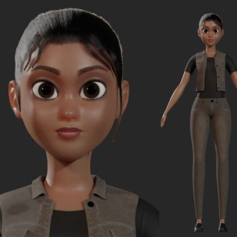Do 3d Character Modeling 3d Rigging 3d Cartoon Character For Game And