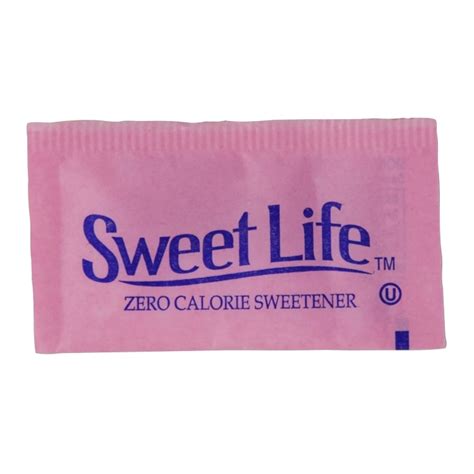 Us Foods Sweet Life Monarch Saccharin Zero Calorie Pink Sweetener
