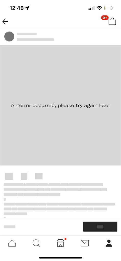 Is Anyones Depop Glitching I Keep Seeing “an Error Occurred” Or “please Try Again Later” I