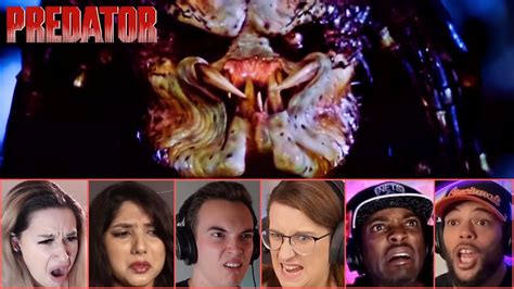 Predator 1987 Reactions To Face Reveal First Time Watching Youtube