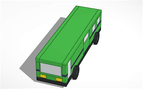 3d Design Copy Of Bus Tinkercad