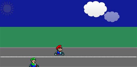 github moiocanas mario kart a mario kart animation using only css