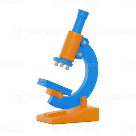 Microscope 3d Icon 32999426 Png