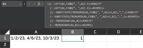Excel Analyzing Multiple Dates Within A Single Cell Using If Statements Super User