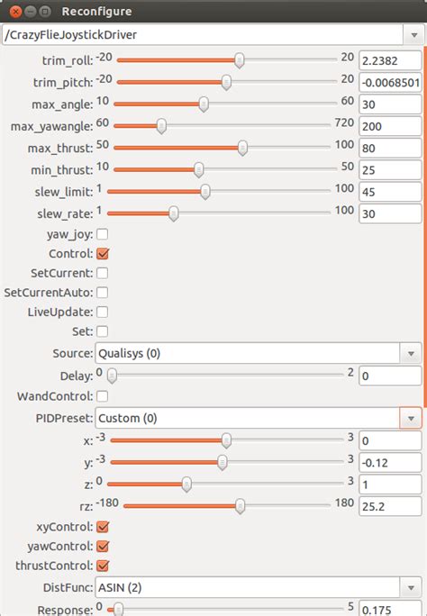 Github Omwdunkley Crazyflieros A Gui For Controlling The Crazyflie With Ros Input Output