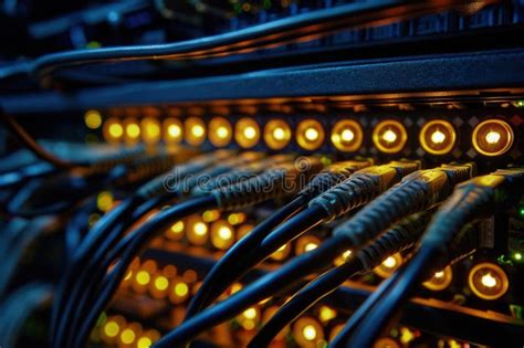 Secure Connections Networking And Security Concept Stock Illustration