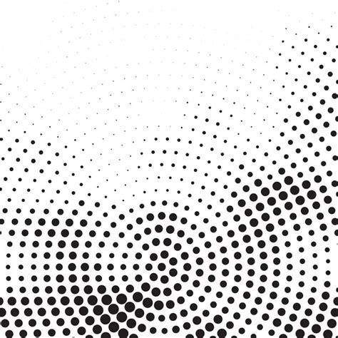 Abstract Halftone Texture With Dots Premium Ai Generated Vector