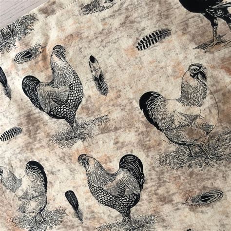 Chicken Table Runner Pattern Etsy