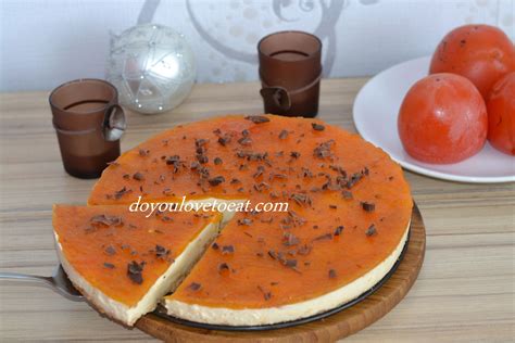 Чийзкейк с райска ябълка без печене на пълнежа Do You Love To Eat