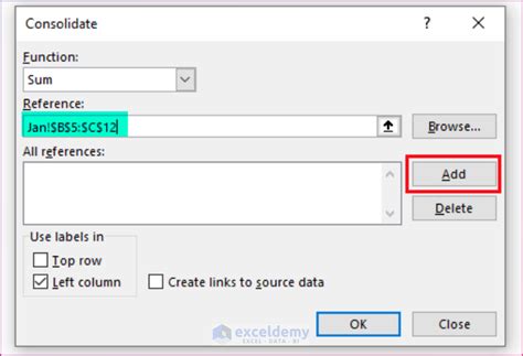 pull same cell from multiple sheets into master column in excel