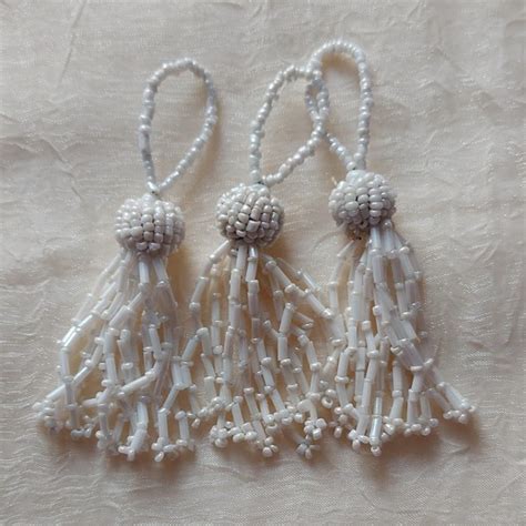 Beaded Tassels Etsy