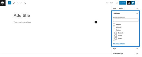 How To Add Categories In WordPress And Subcategories