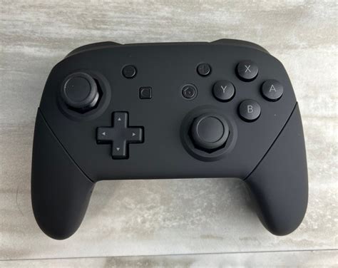 Custom Switch Pro Controller With Soft Black Shell Octagonal Design Oem