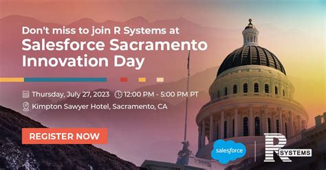 R Systems On Linkedin Salesforce Sacramento Innovation Day