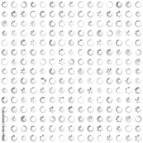 Over Two Hundred Preloaders Stock Vector Adobe Stock